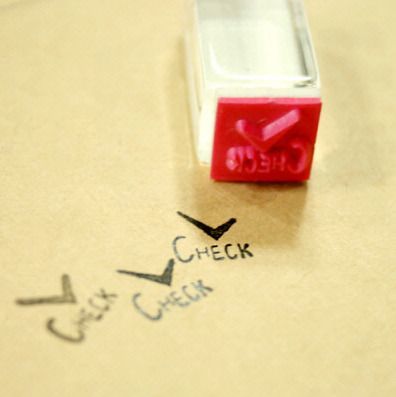 MochiThings: Check Stamp