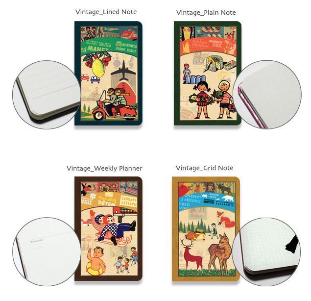 MochiThings: Vintage Notebook Collection
