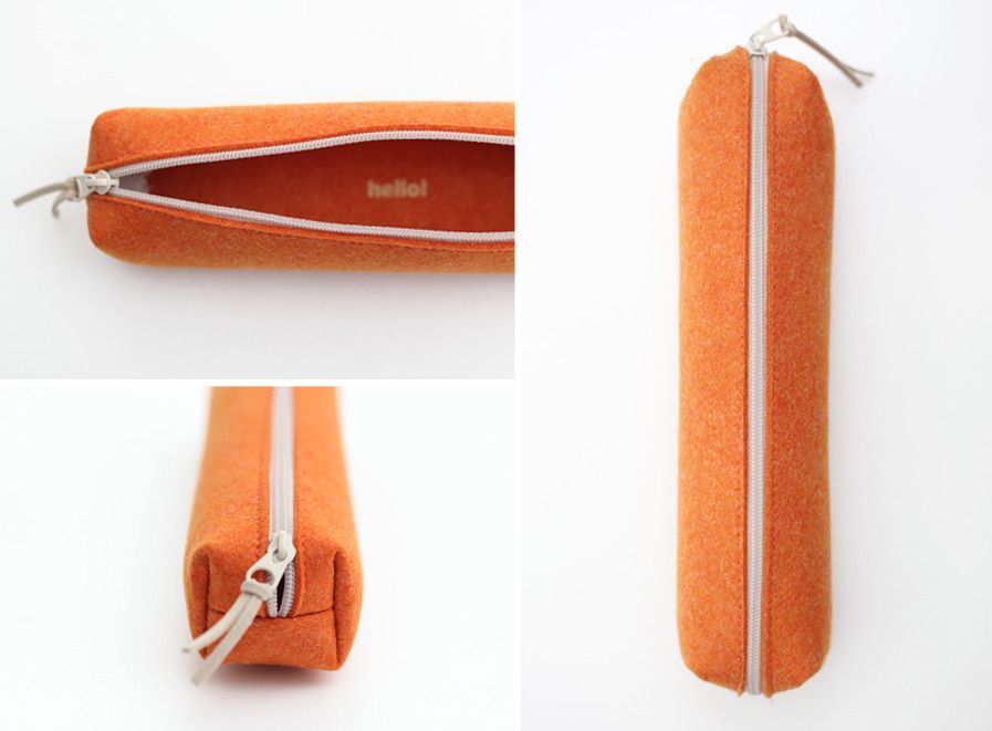 MochiThings: Colorful Felt Pencil Case