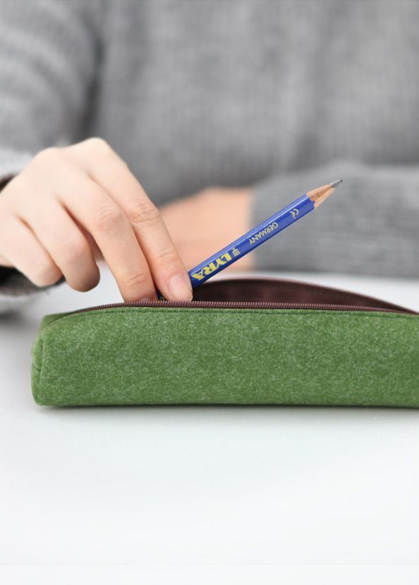 MochiThings: Colorful Felt Pencil Case