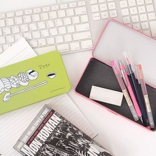 MochiThings: White Bunny Metal Pen Case