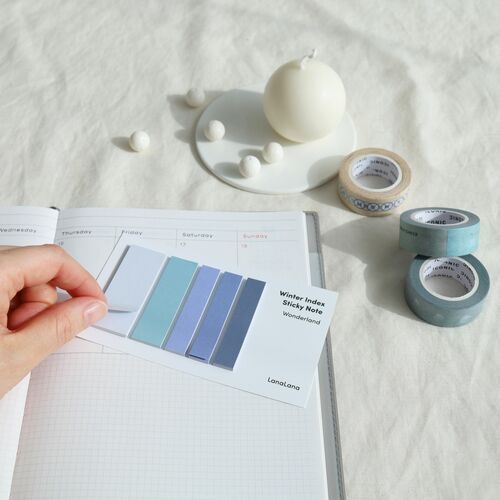 MochiThings: Winter Index Sticky Note