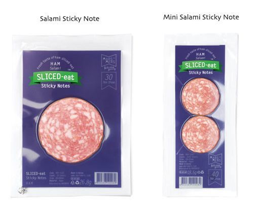 MochiThings: Salami Sticky Note