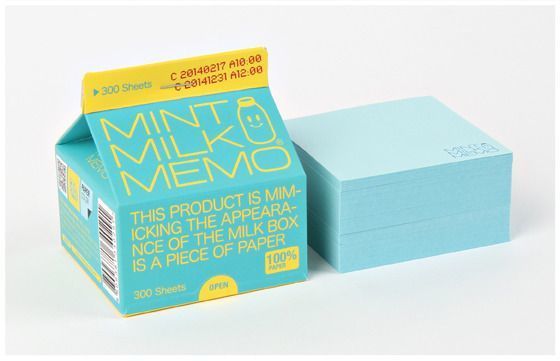 MochiThings: Mint Milk Notepad