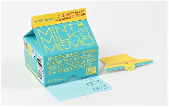 MochiThings: Mint Milk Notepad