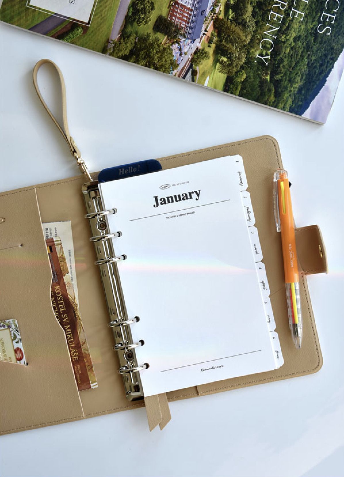 MochiThings: Classy 6 Ring A6 Button Binder