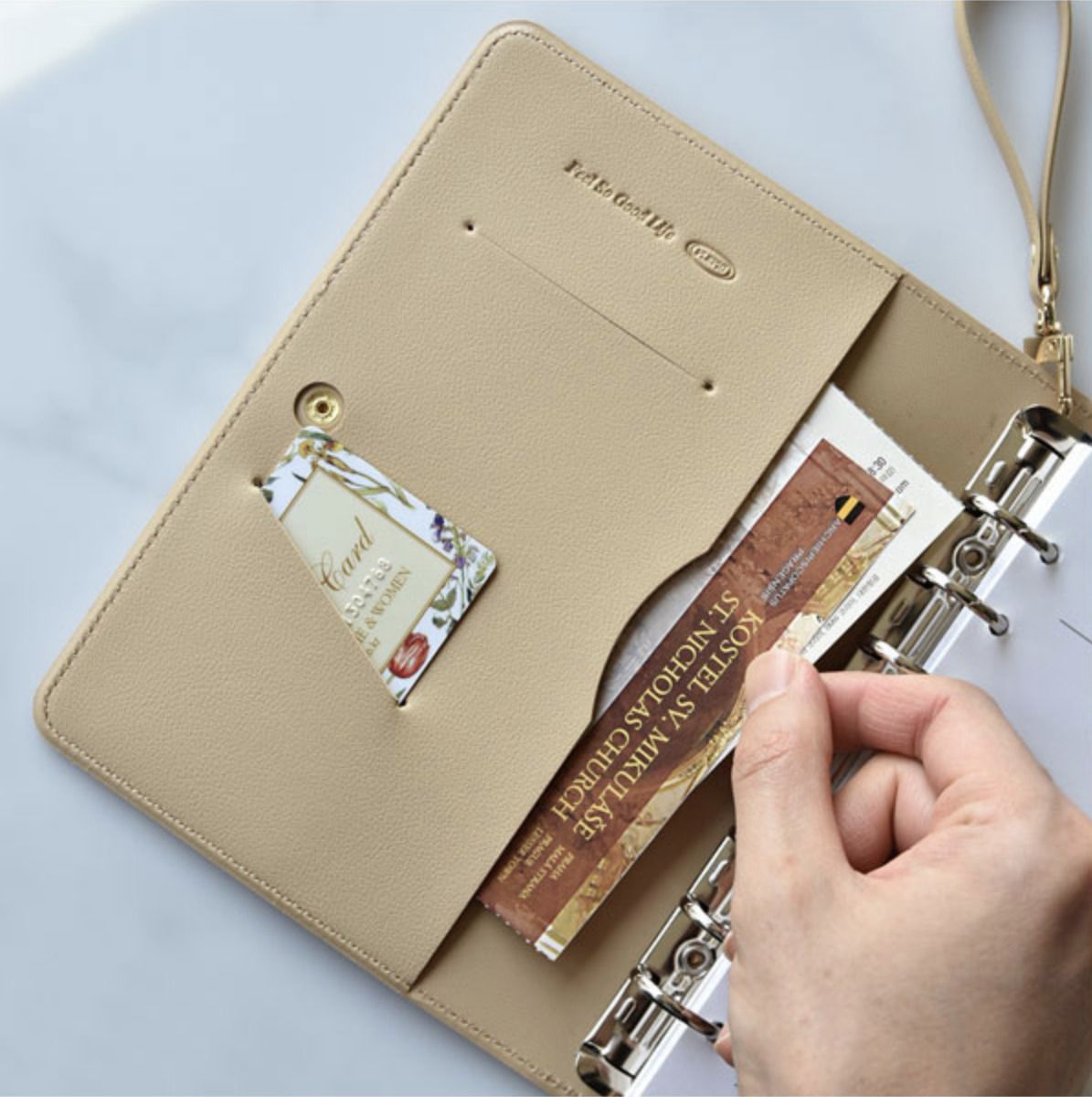 MochiThings: Classy 6 Ring A6 Button Binder