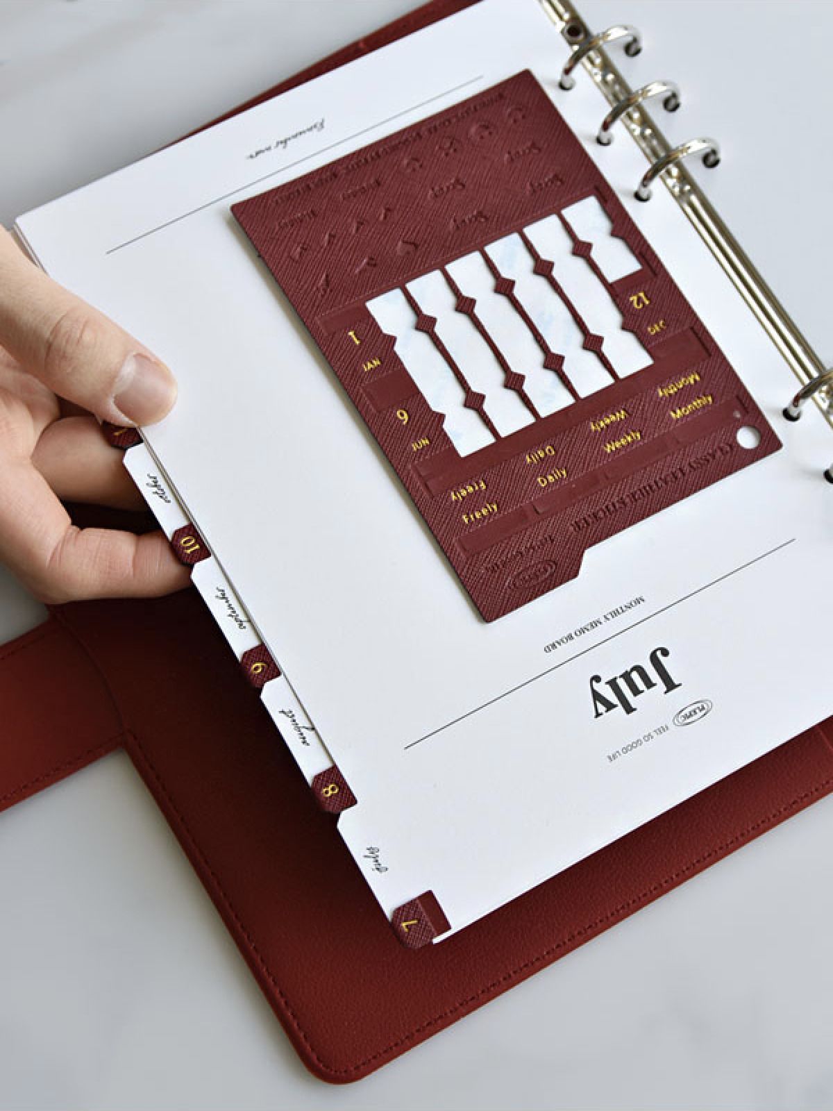 MochiThings: Classy 6 Ring A5 Button Binder