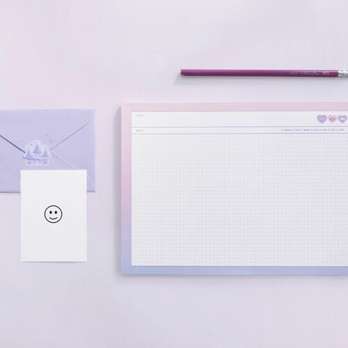 MochiThings: Merry B5 Grid Notepad