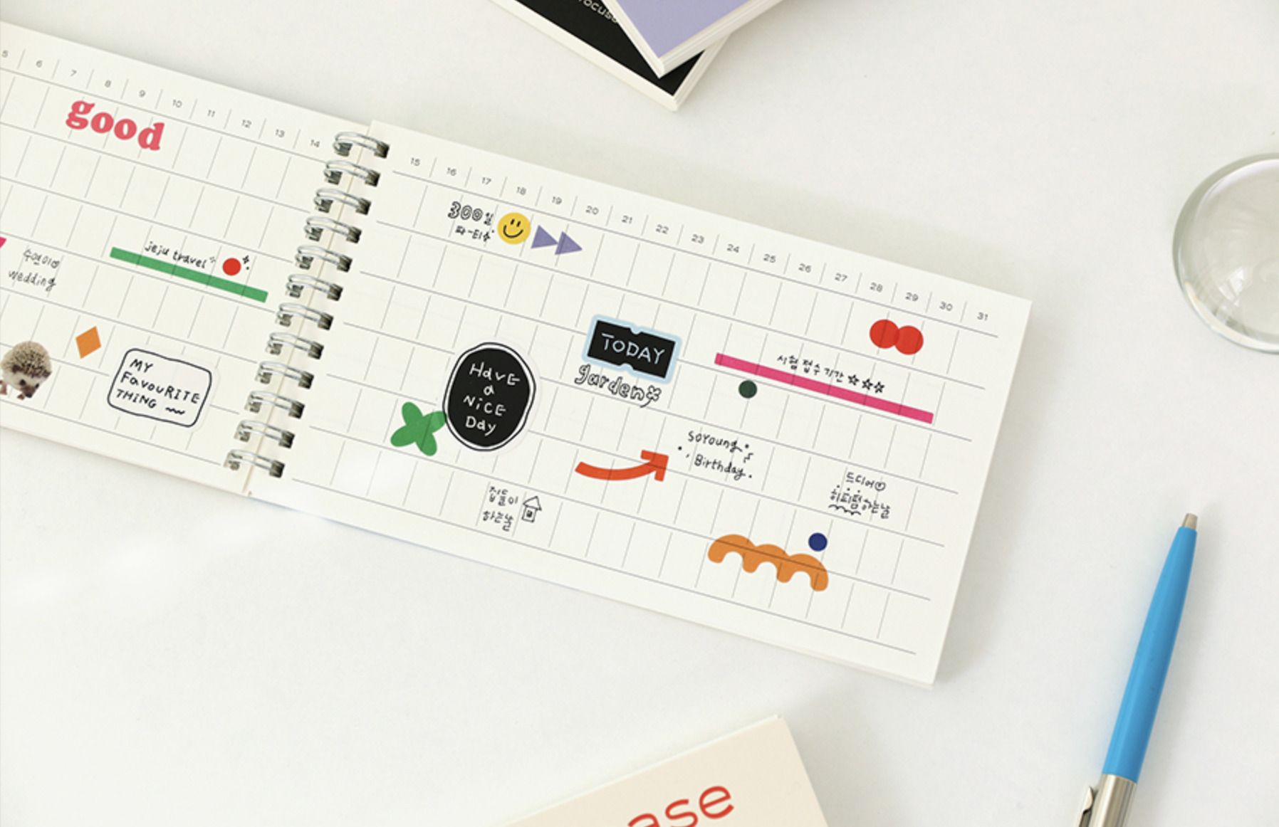 MochiThings: DND Semi Year Weekly Planner