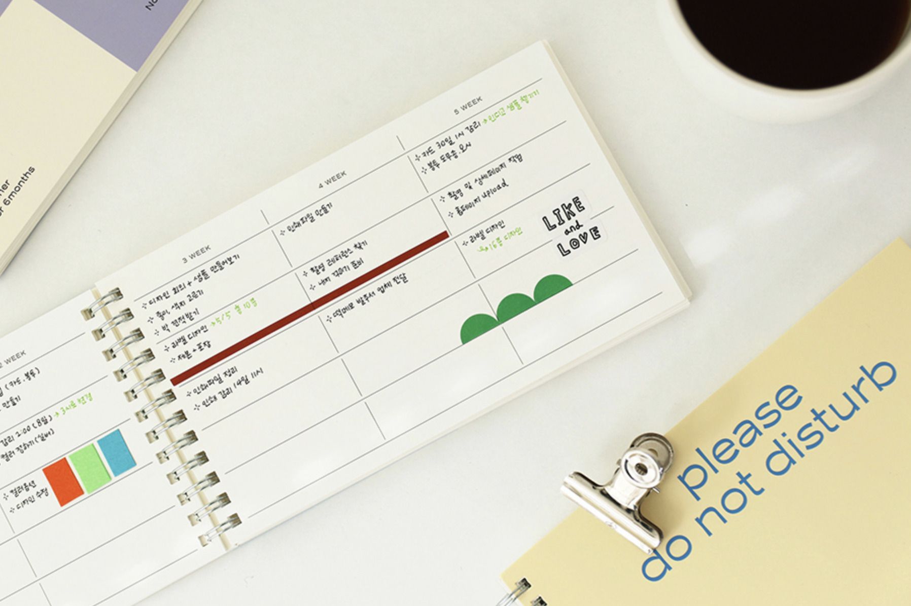 MochiThings: DND Semi Year Weekly Planner