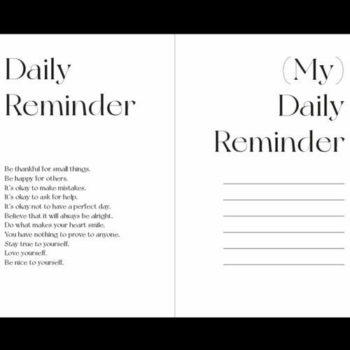 MochiThings: Daily Reminder Checklist Planner