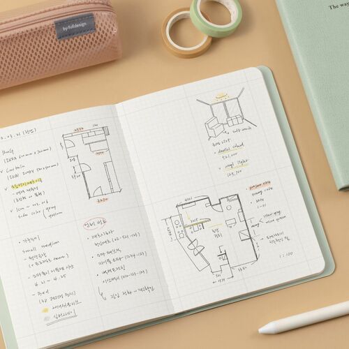 MochiThings: The Way of Remembering Grid Square Notebook v2