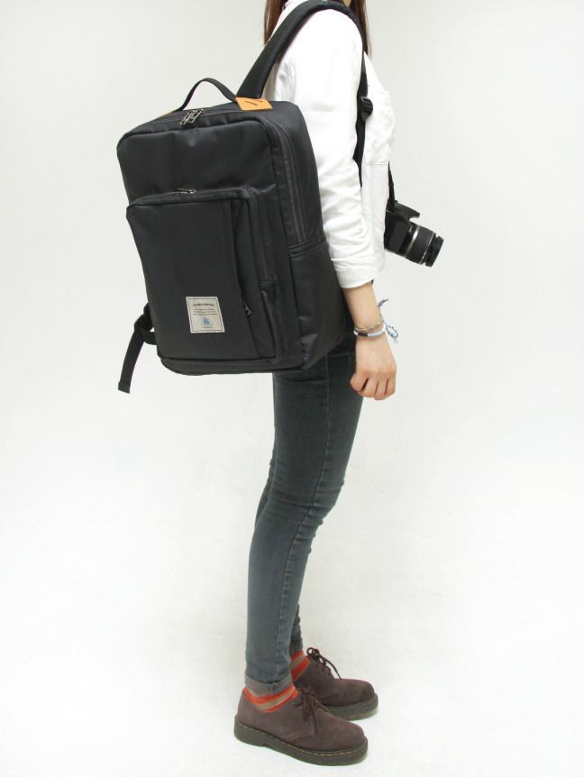 MochiThings: Charcoal Square Backpack