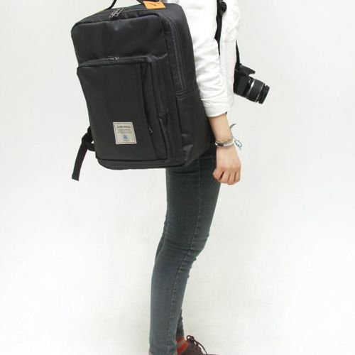 MochiThings: Charcoal Square Backpack
