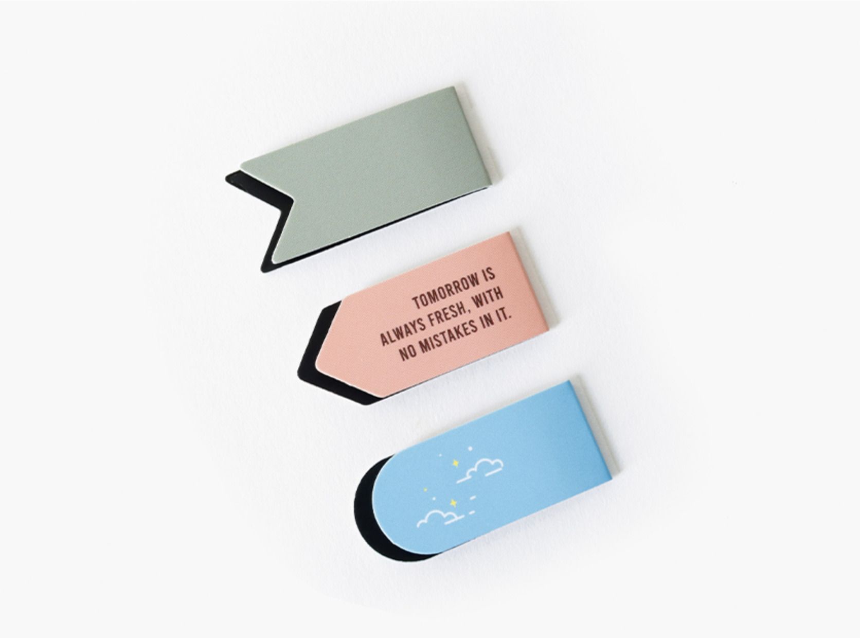 MochiThings: Index Magnetic Bookmark Set