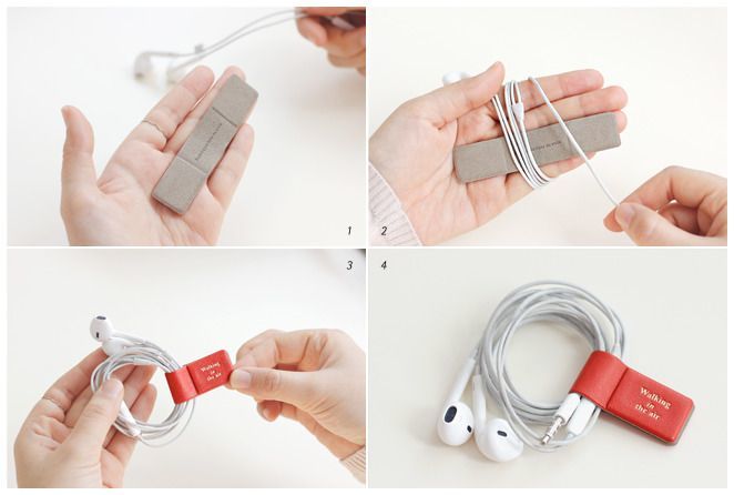 MochiThings: Walking in the Air Magnet Earphone Winder