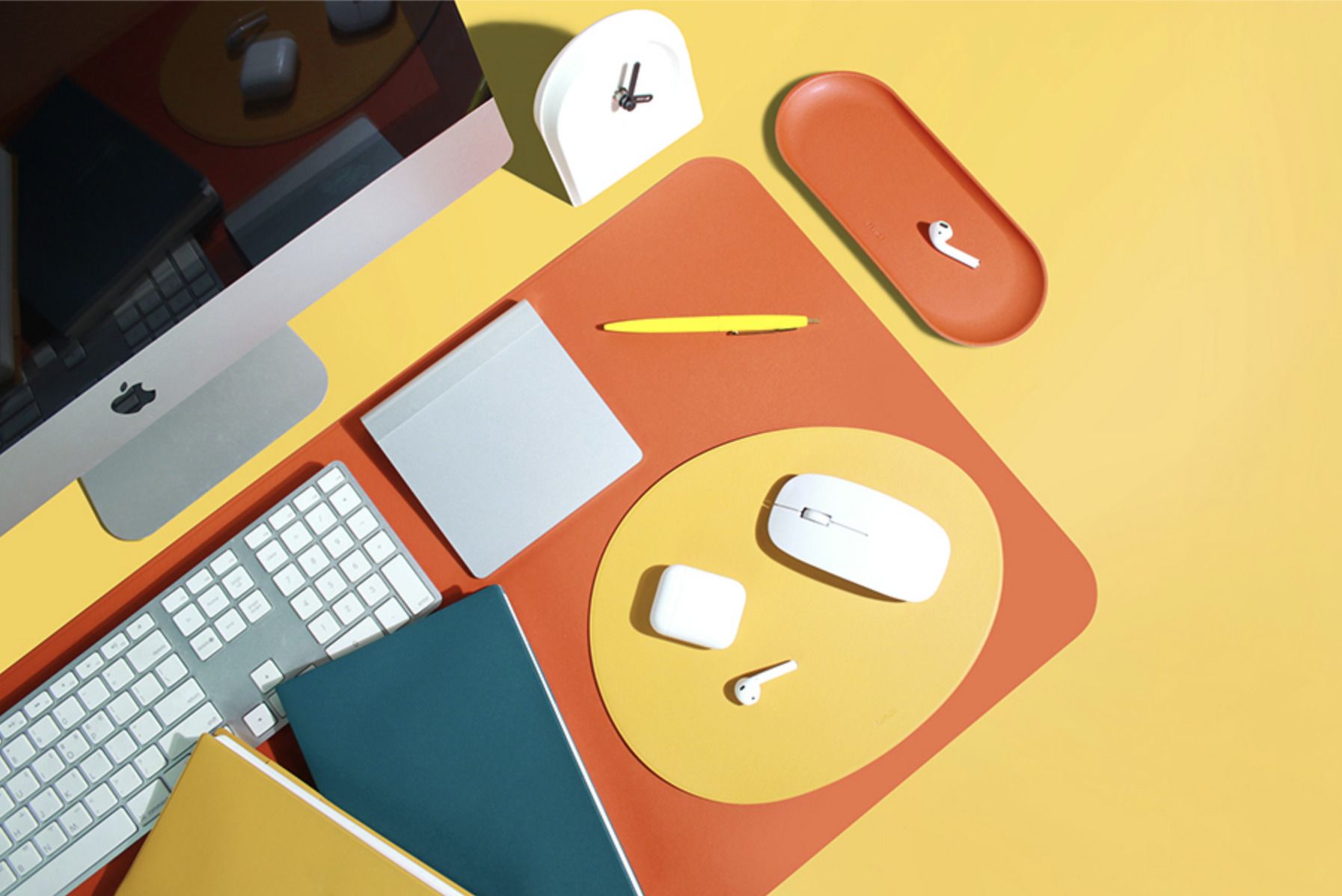 MochiThings: Pebble Vegan Leather Mouse Pad