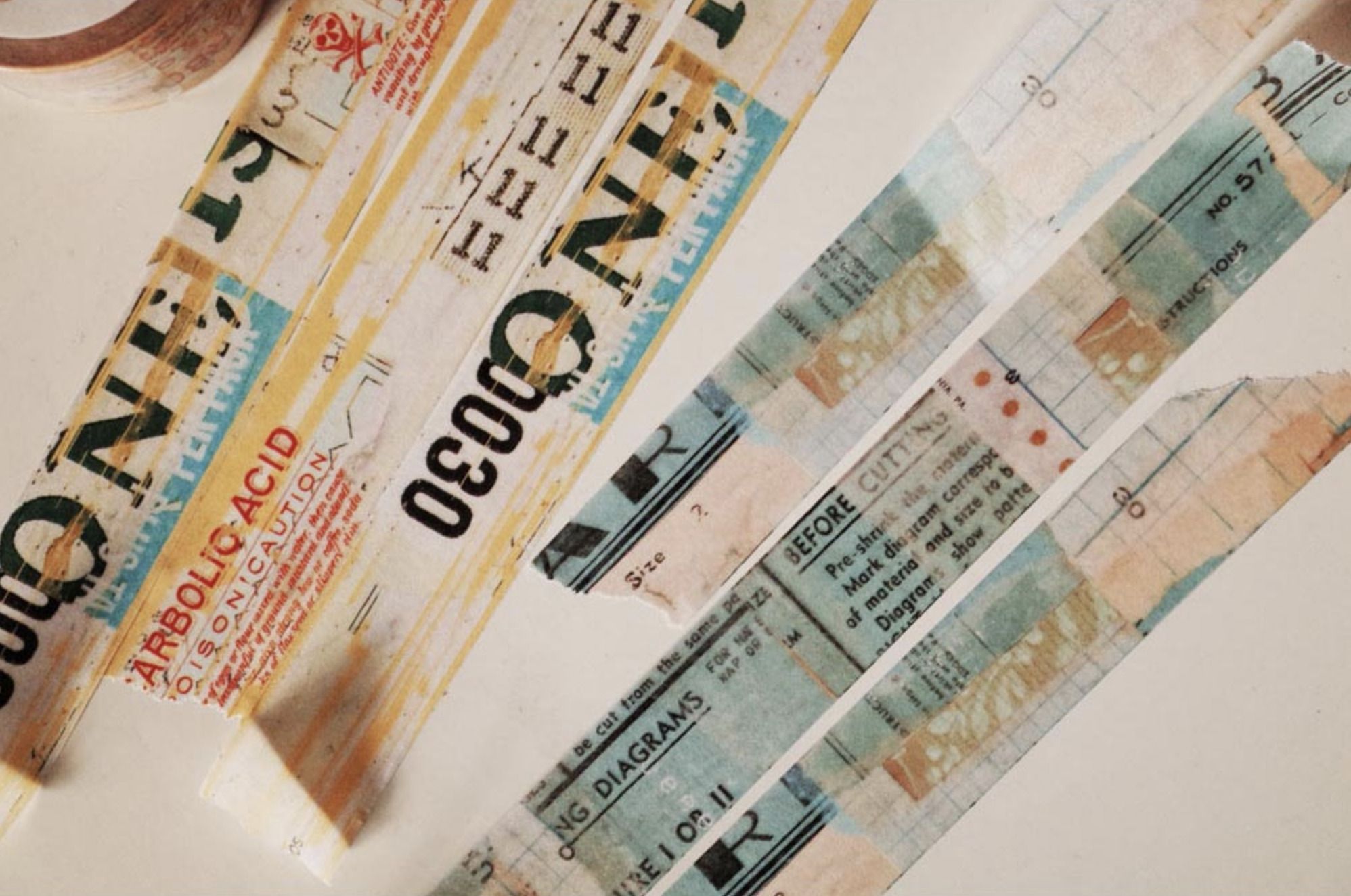 MochiThings: Vintage Collage Masking Tape v2