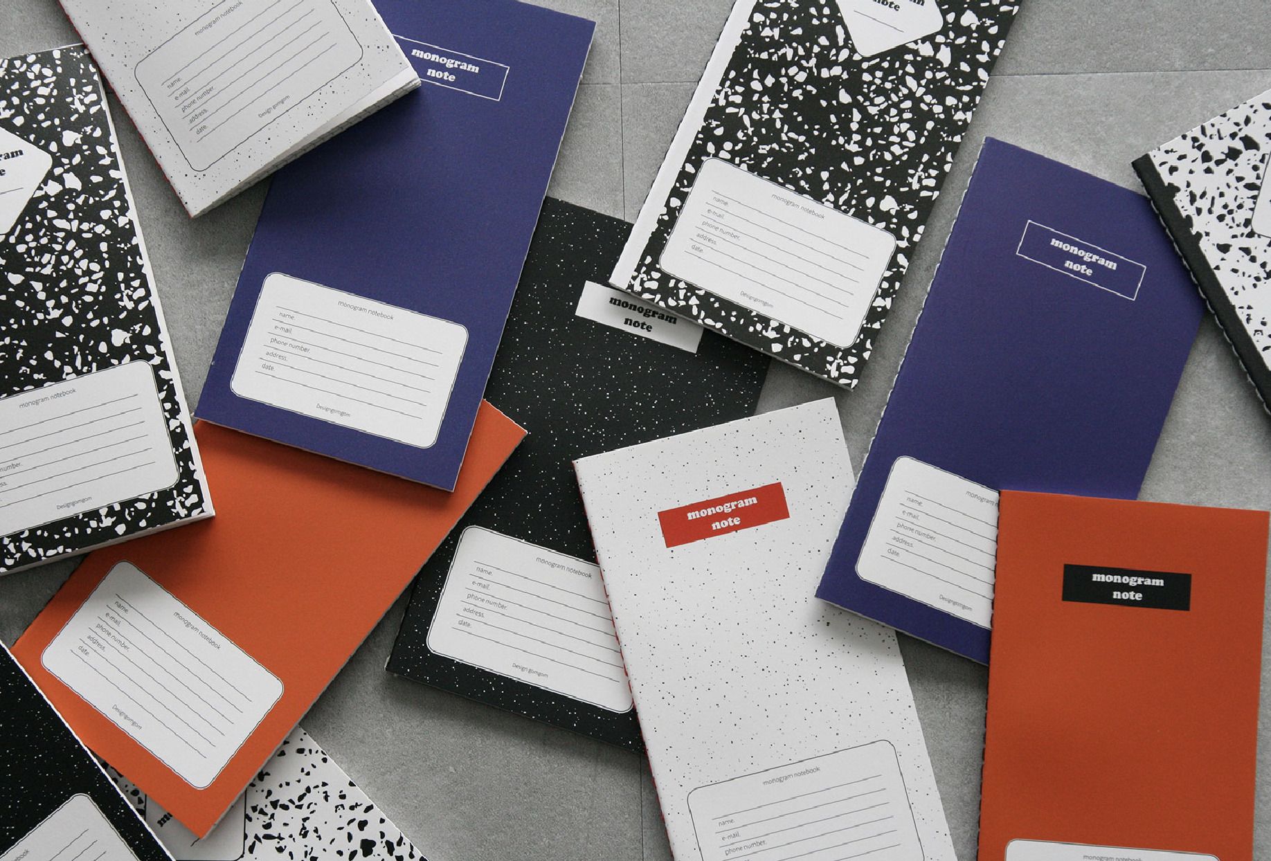 MochiThings: Monogram Notebook