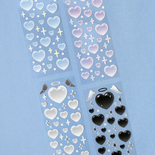 MochiThings: Real Love Heart Deco Sticker