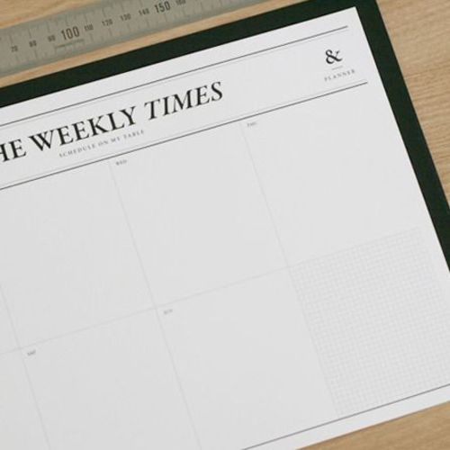 MochiThings: Weekly Schedule Notepad v4
