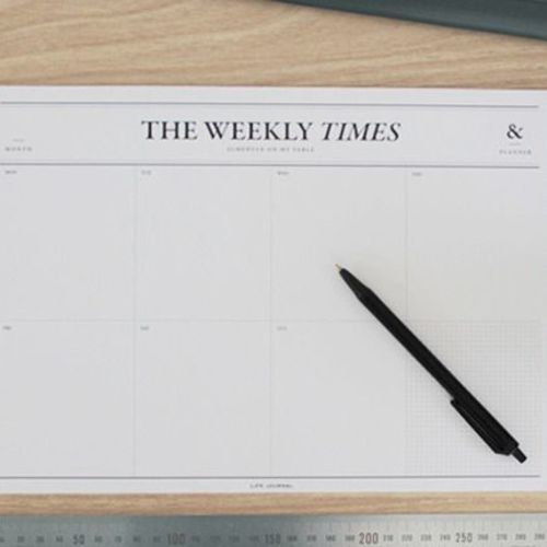 MochiThings: Weekly Schedule Notepad v4
