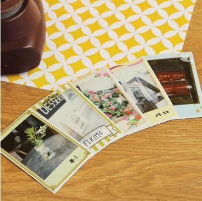 MochiThings: Instax Mini Film Frame Sticker Set v1