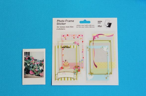 MochiThings: Instax Mini Film Frame Sticker Set v1