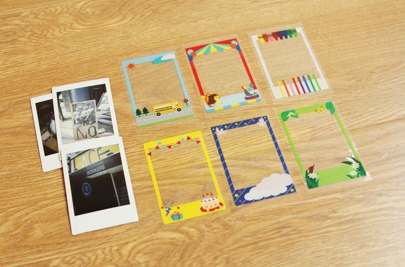 MochiThings: Instax Mini Film Frame Sticker Set v1