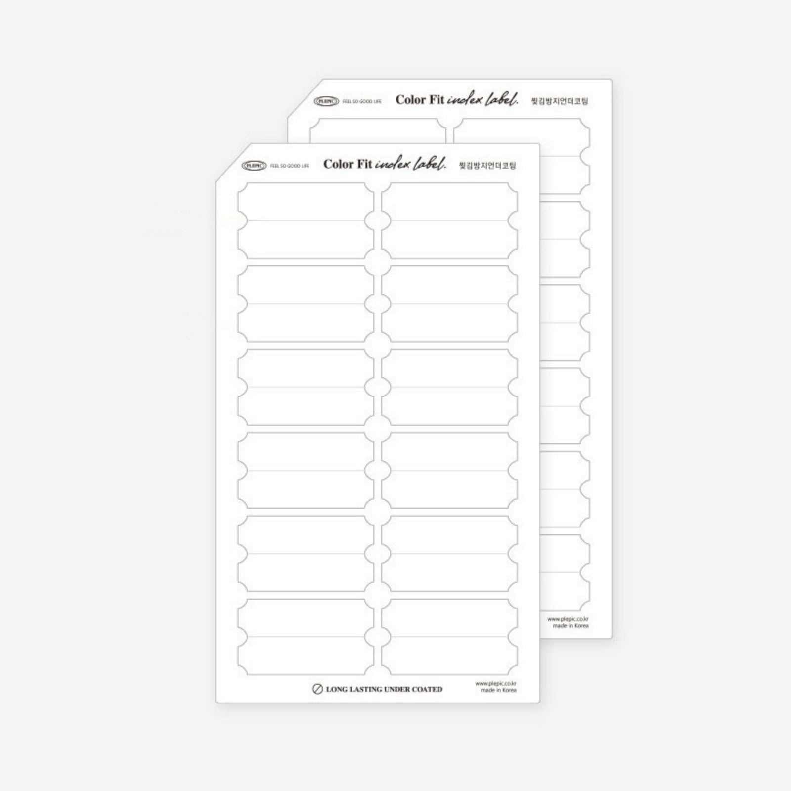 MochiThings: Color Fit Index Label Sticker