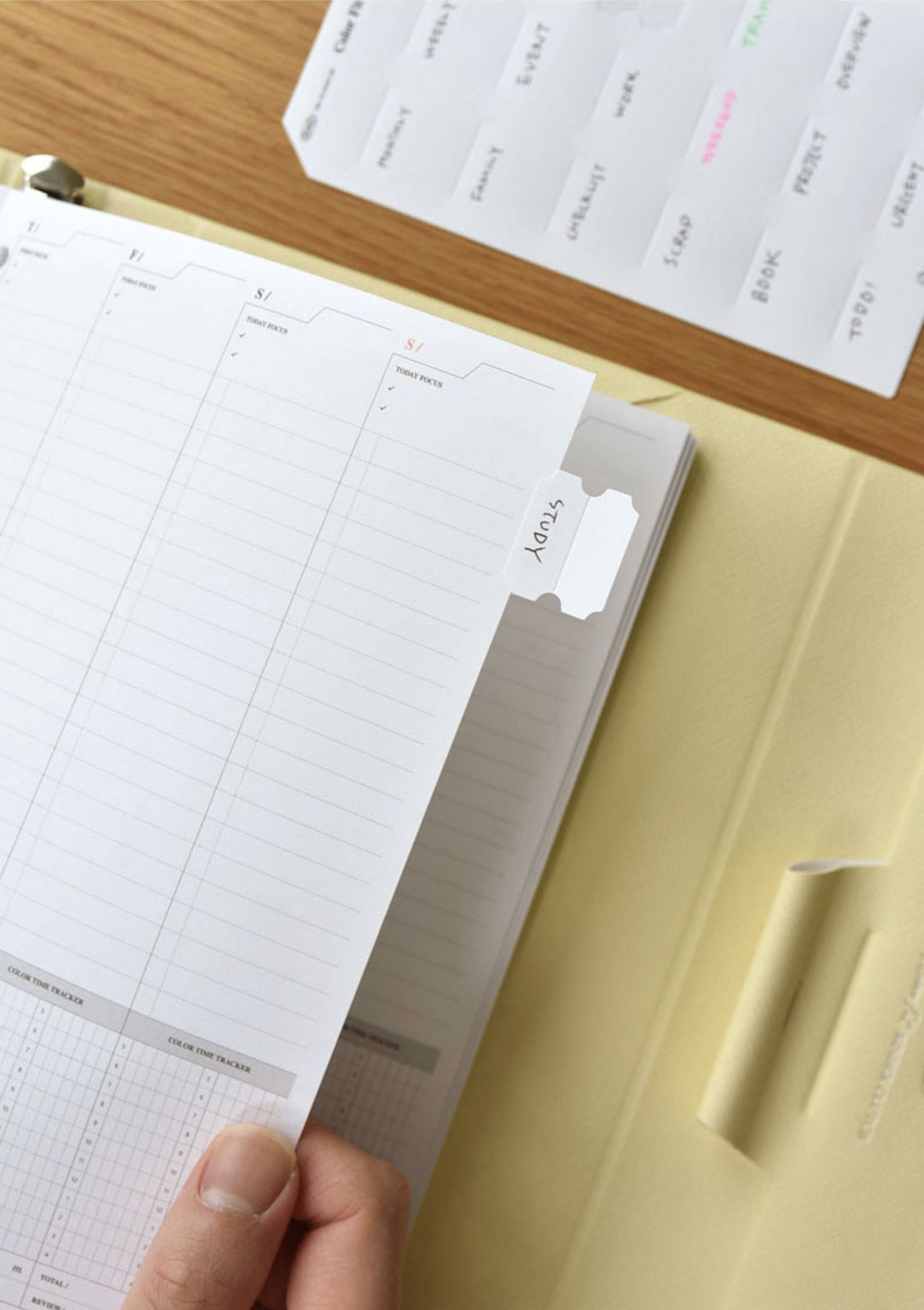 MochiThings: Color Fit Index Label Sticker