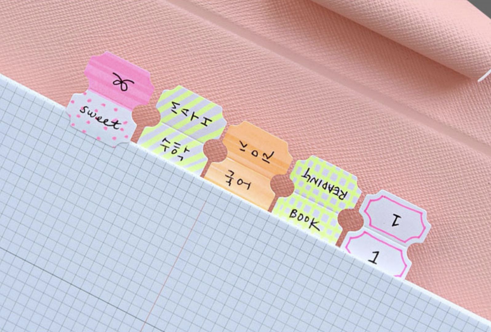 MochiThings: Color Fit Index Label Sticker