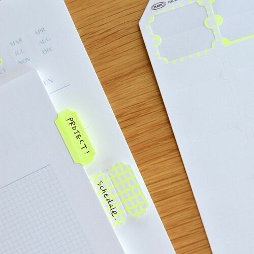 MochiThings: Color Fit Index Label Sticker