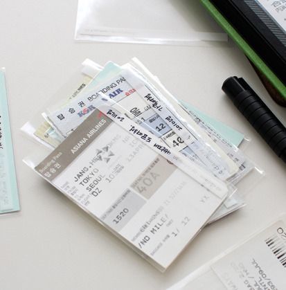 MochiThings: Travel Ticket Pocket Set