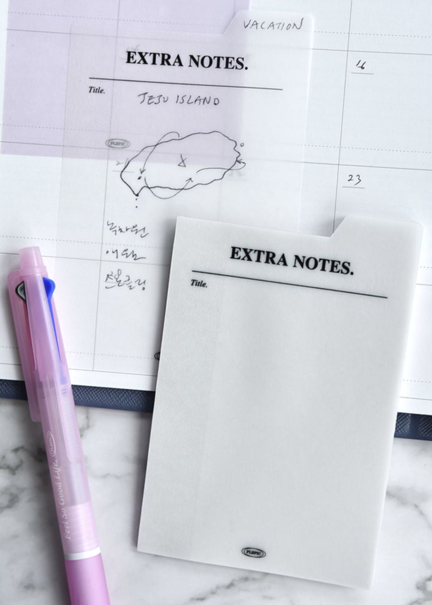 MochiThings: Large Tracing Index Sticky Note