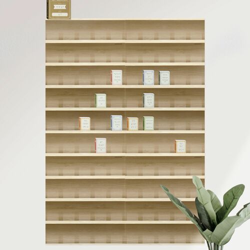 MochiThings: Small Bookshelf Poster & Sticker Set