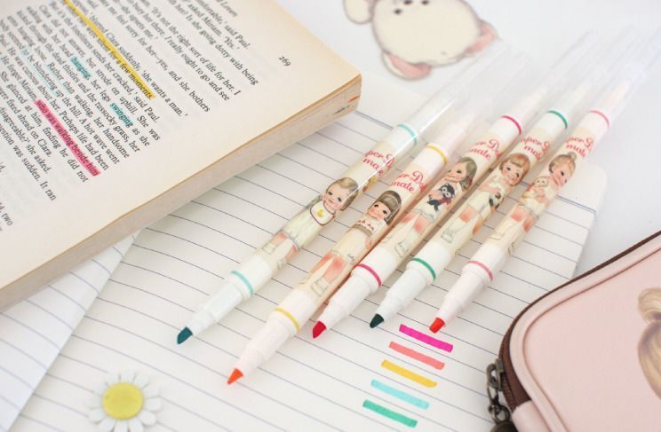 MochiThings: Paper Doll Dual Deco Pen Set