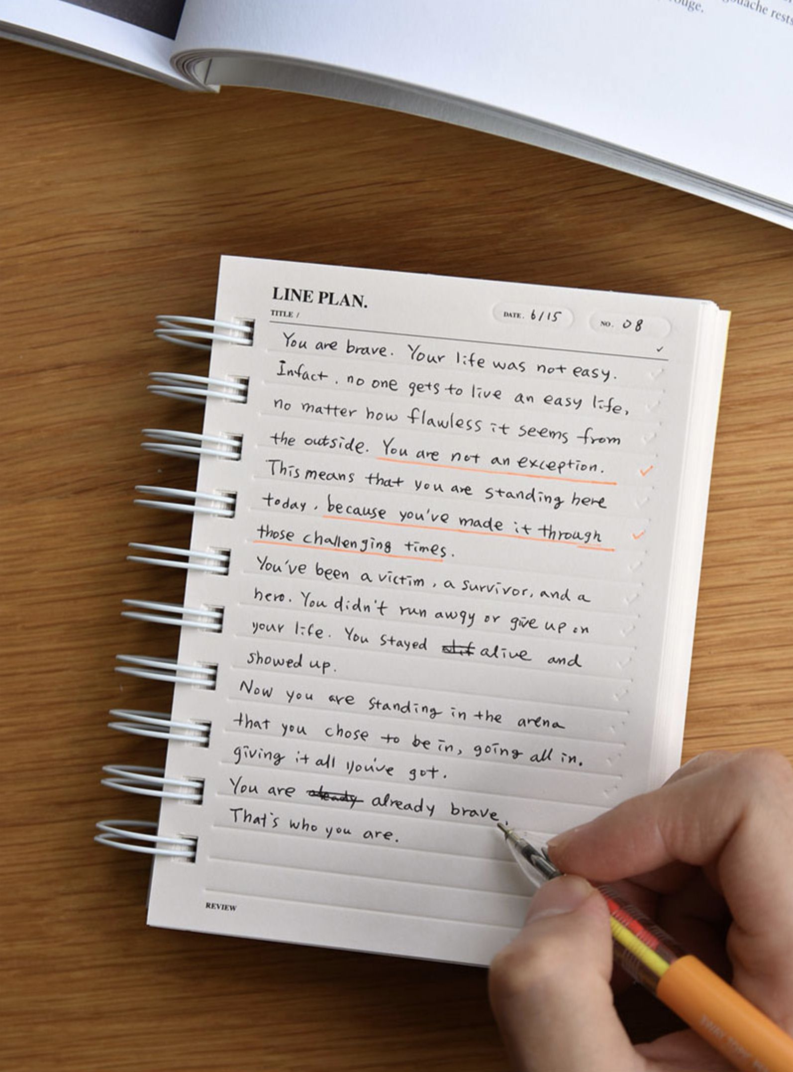 MochiThings: Press Check A6 Handy Planner