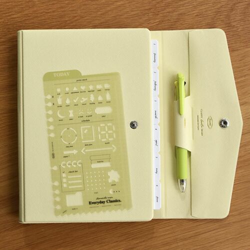 MochiThings: Cutout 6 Ring A5 & A6 Bookmark Ruler