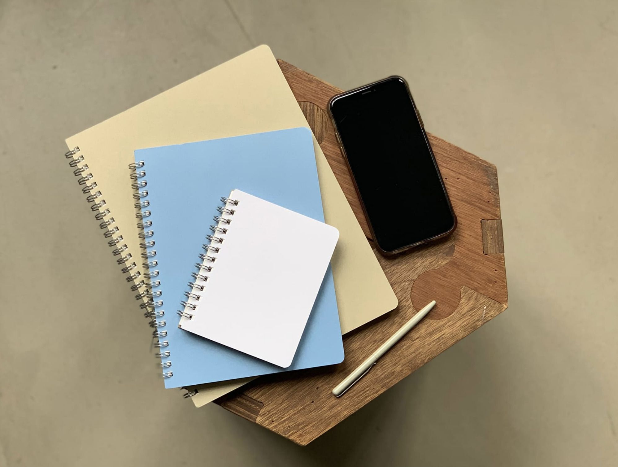 MochiThings: Foundation Upcycled Plain Notebook