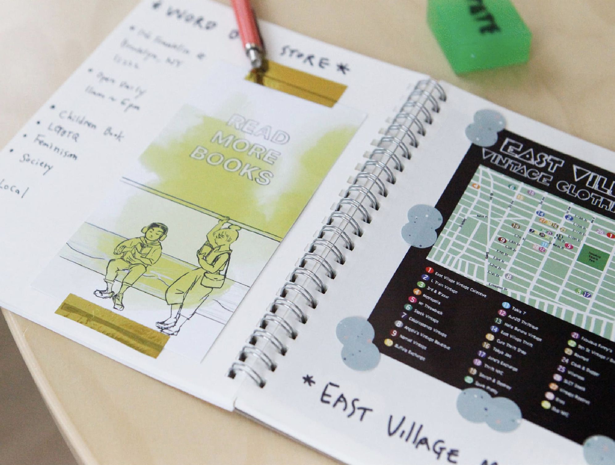 MochiThings: Foundation Upcycled Plain Notebook