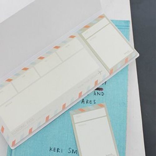 MochiThings: Boarding Pass Sticky Note