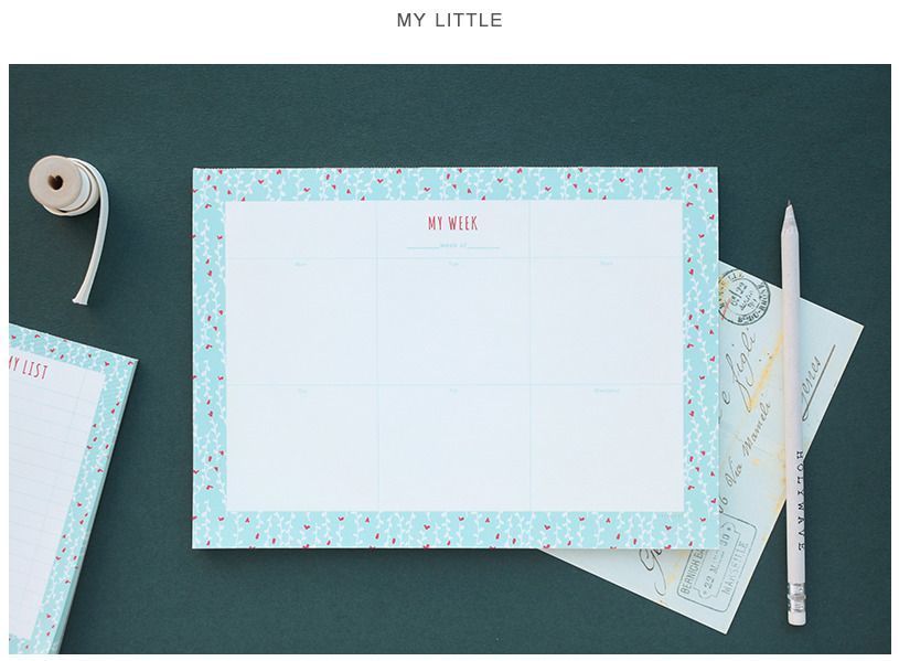 MochiThings: My Weekly Notepad