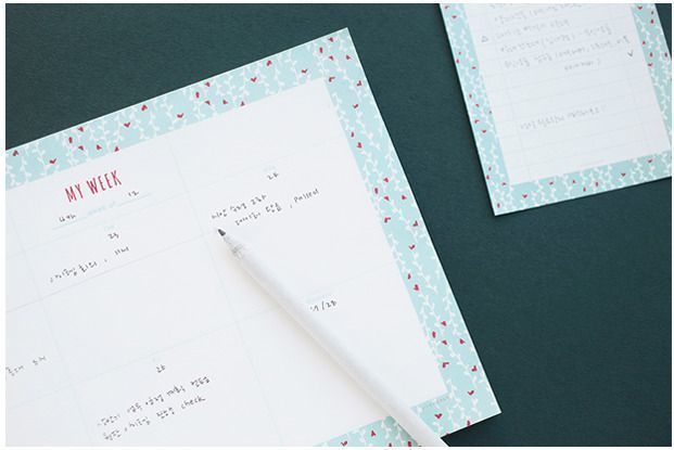 MochiThings: My Weekly Notepad