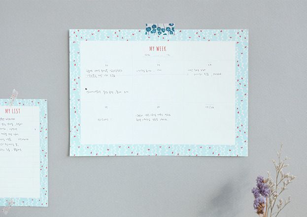 MochiThings: My Weekly Notepad