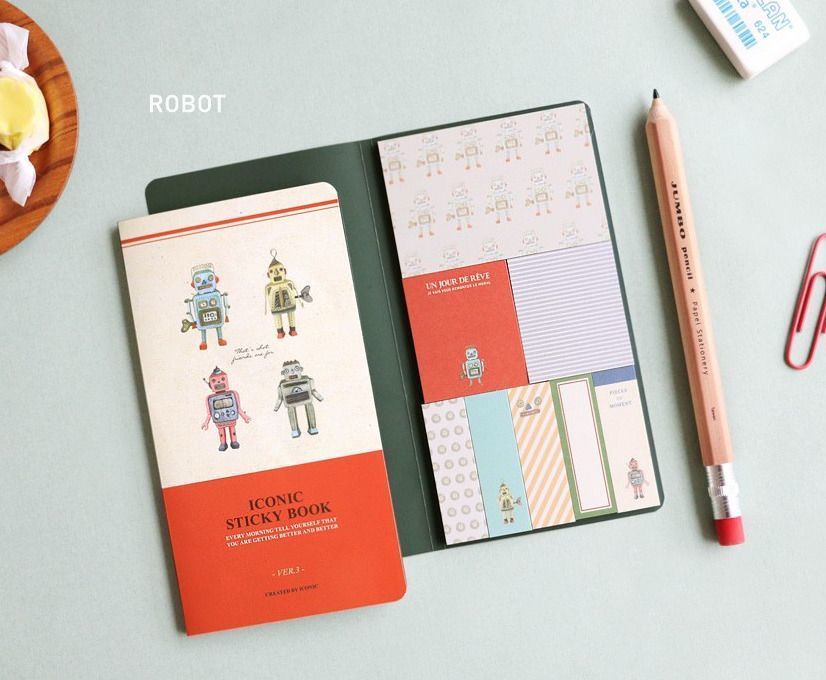 MochiThings: Iconic Sticky Notebook v3