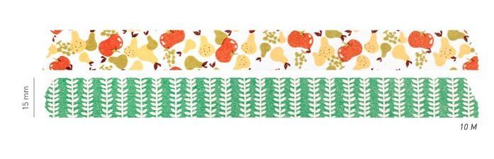 MochiThings: Pattern Masking Tape Set 10
