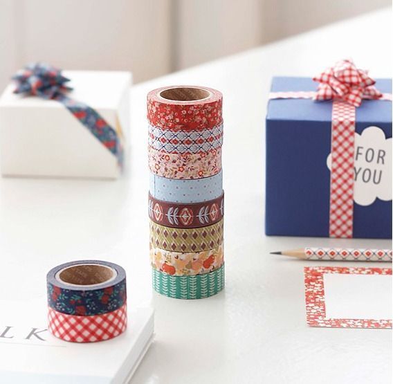 MochiThings: Pattern Masking Tape Set 10