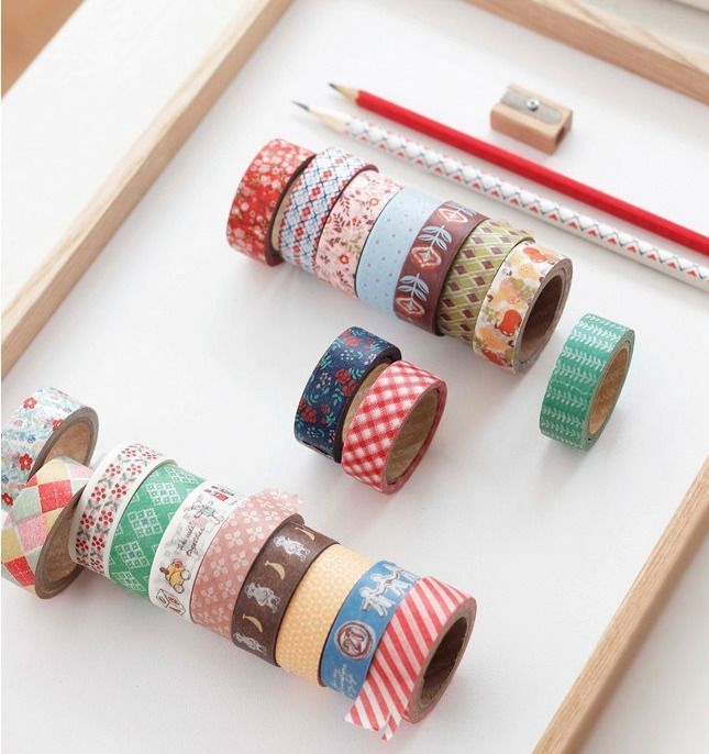 MochiThings: Pattern Masking Tape Set 10